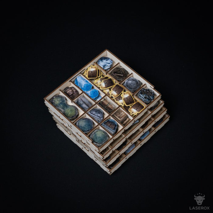 Frosthaven Monster Box Insert | Board Game Organizer | Laserox