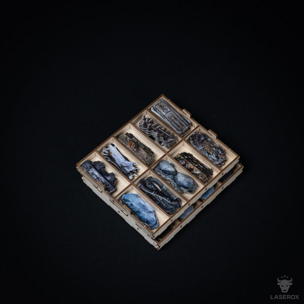 Frosthaven Monster Box Insert | Board Game Organizer | Laserox