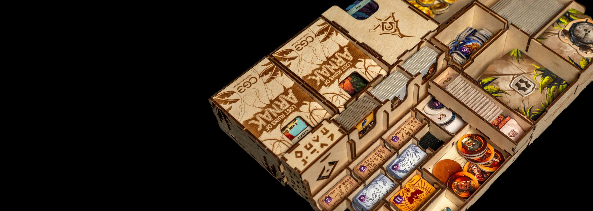 Laserox | Board Game Accessories | Inserts, Tokens, Overlays