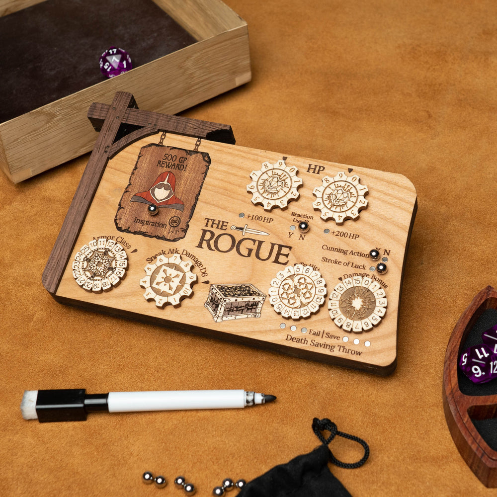 RPG | Accesories | Class Tracker - Rogue | Laserox