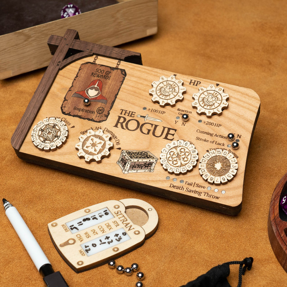 RPG | Accesories | Class Tracker - Rogue | Laserox