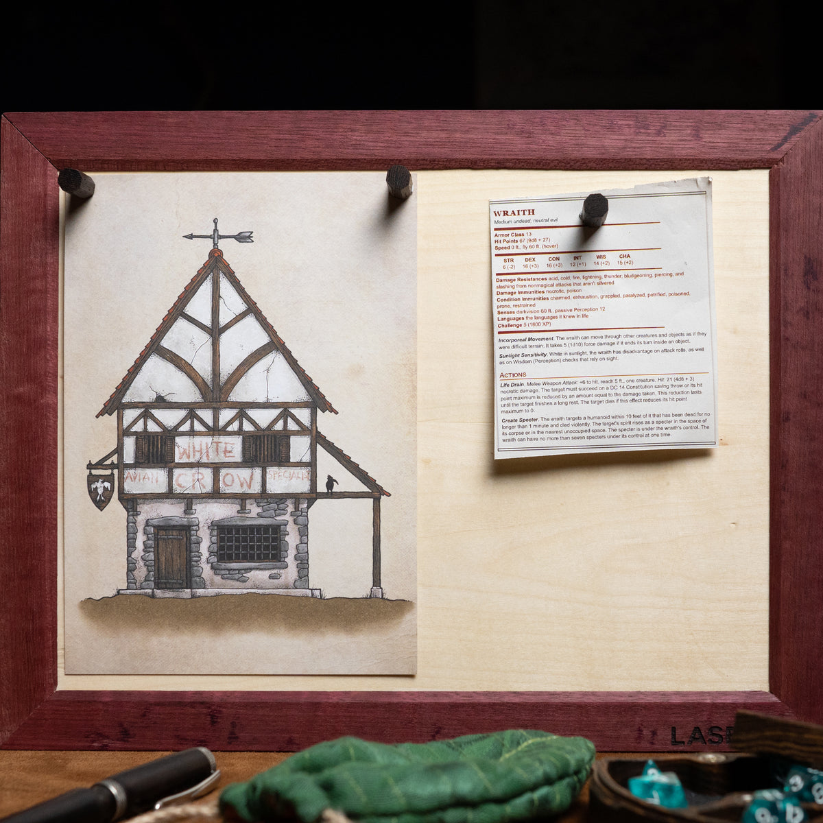 RPG | Accesories | Dungeon Master Screen | Laserox