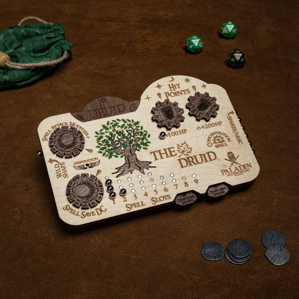 RPG | Accesories | Class Tracker - Druid | Laserox