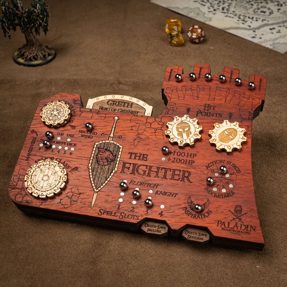 RPG | Accesories | Class Tracker - Fighter | Laserox