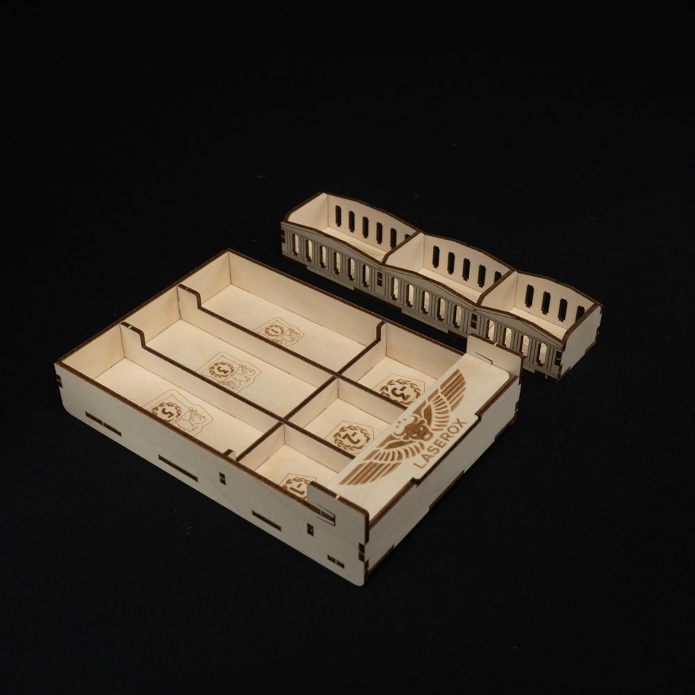 7 Wonders: Edifice | Insert | 7 Wonders Edifice Upgrade Kit | Laserox