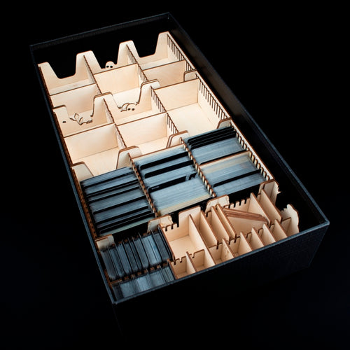 Kingdom Death: Monster (KDM) insert | board game organizer | Laserox