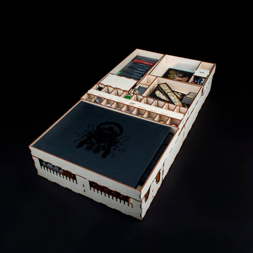 Kingdom Death: Monster (KDM) insert | board game organizer | Laserox