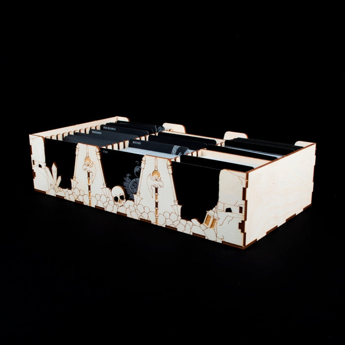 Kingdom Death: Monster (KDM) insert | board game organizer | Laserox