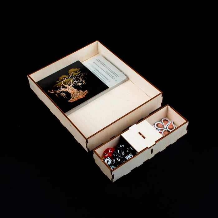 Kingdom Death: Monster (KDM) insert | board game organizer | Laserox