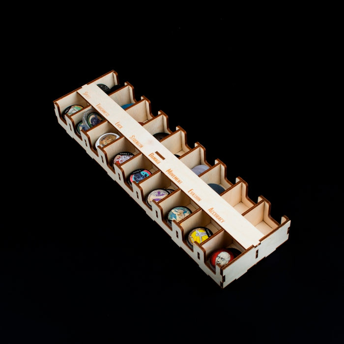 Kingdom Death: Monster (KDM) insert | board game organizer | Laserox