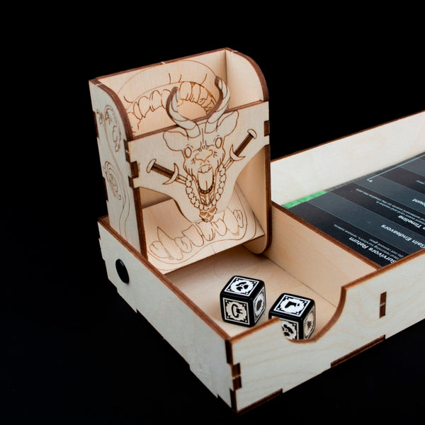 Kingdom Death: Monster (KDM) insert | board game organizer | Laserox