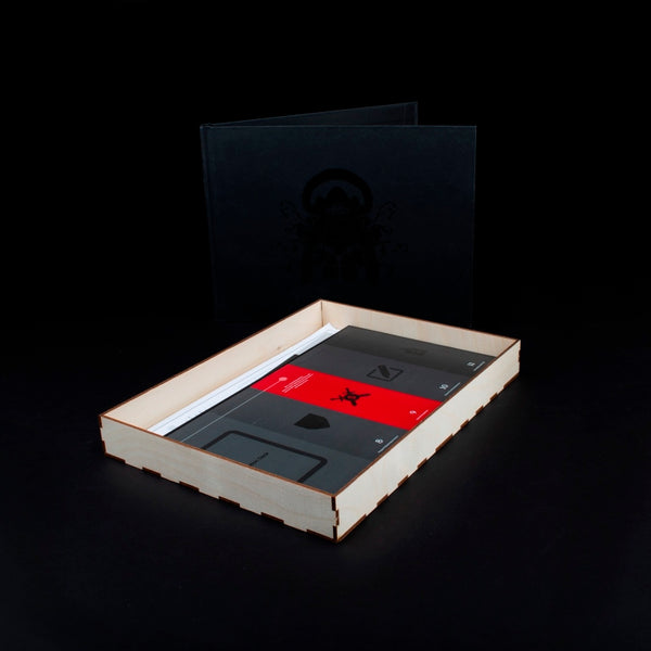 Kingdom Death: Monster (KDM) insert | board game organizer | Laserox