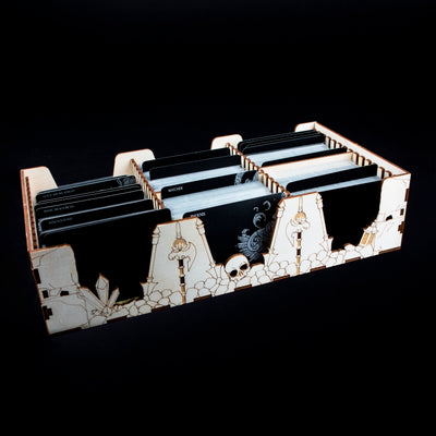 Kingdom Death: Monster (KDM) insert | board game organizer | Laserox