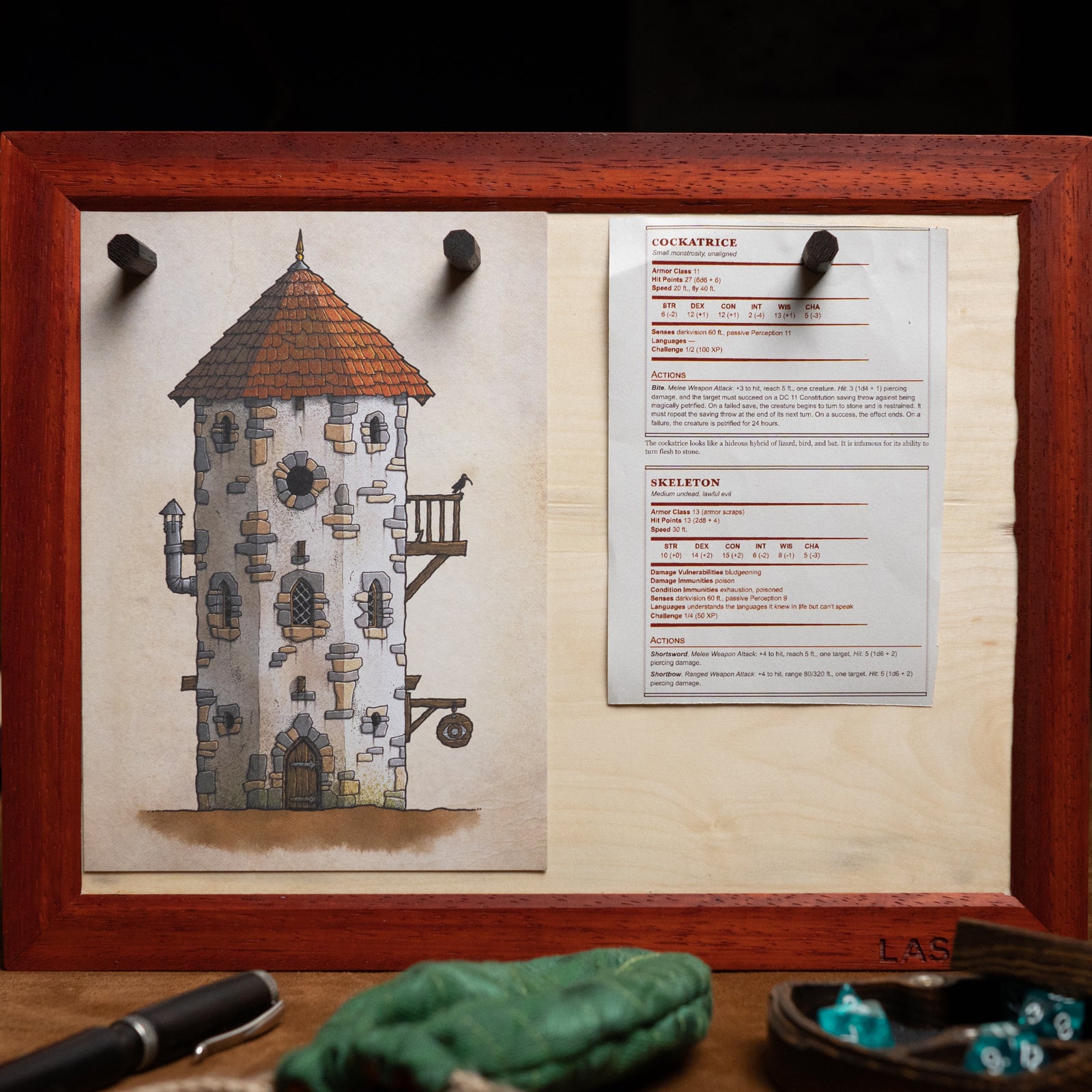 RPG | Accesories | Dungeon Master Screen | Laserox